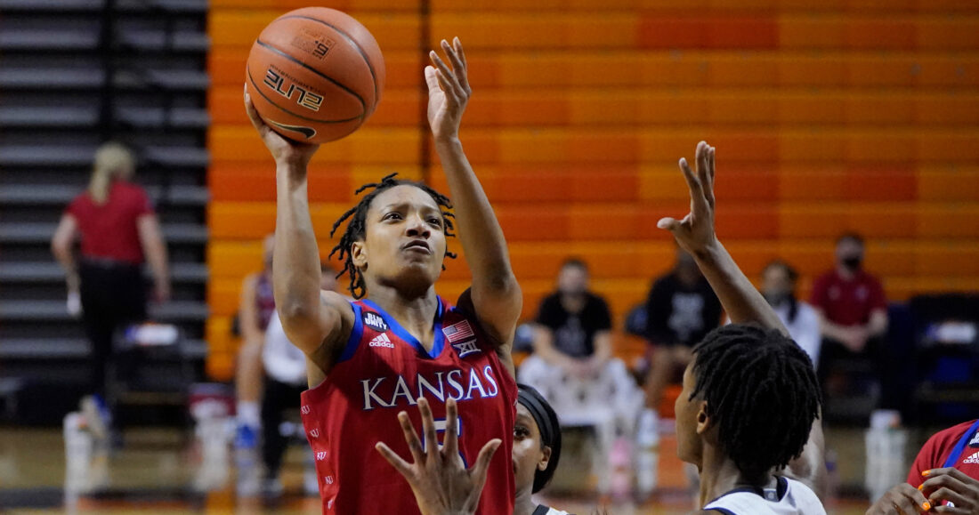 KU’s Aniya Thomas hopes to build on success gained vs. West Virginia ...